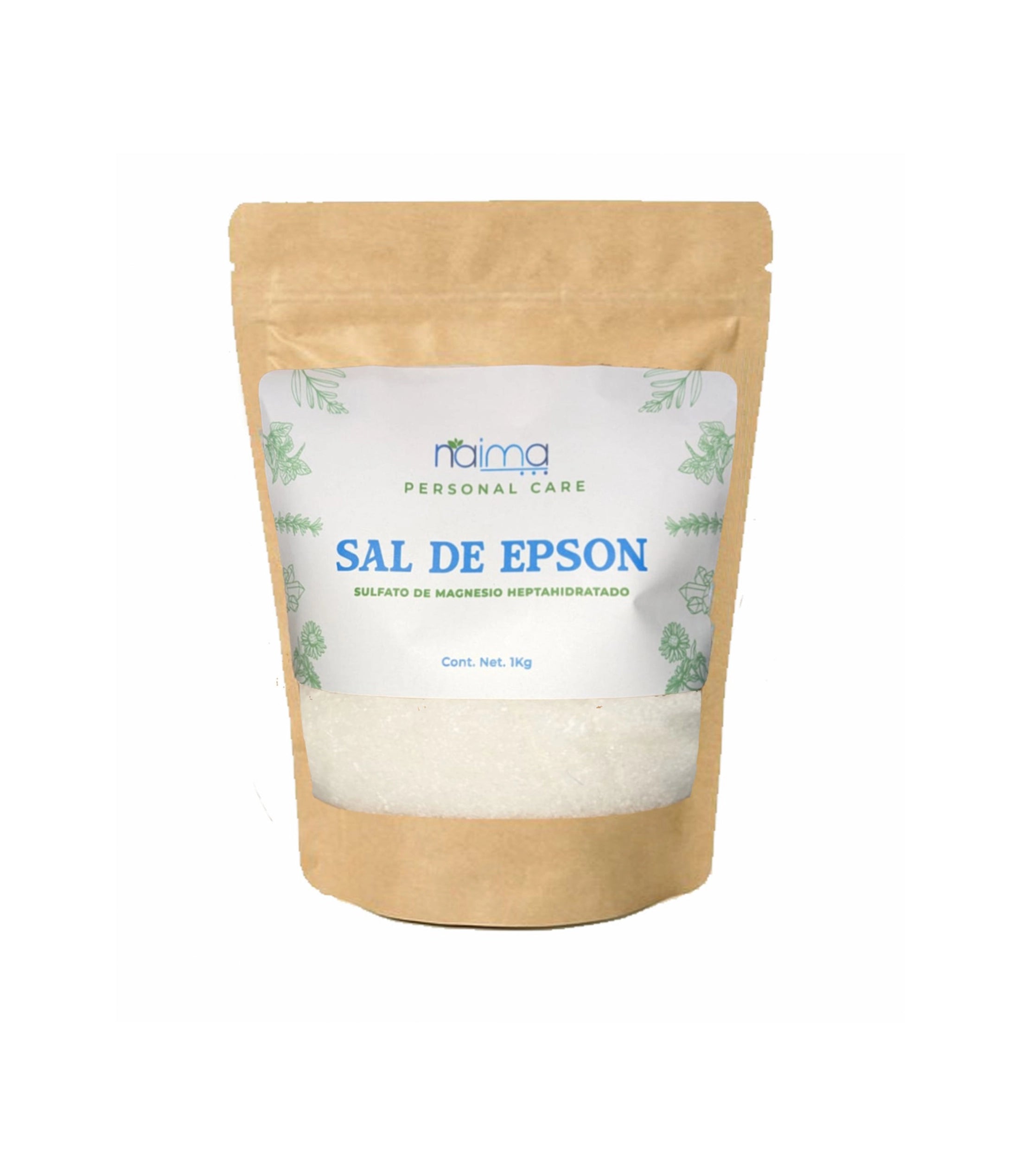 Sal De Epsom (Sulfato de magnesio) – Naima Lab Mx